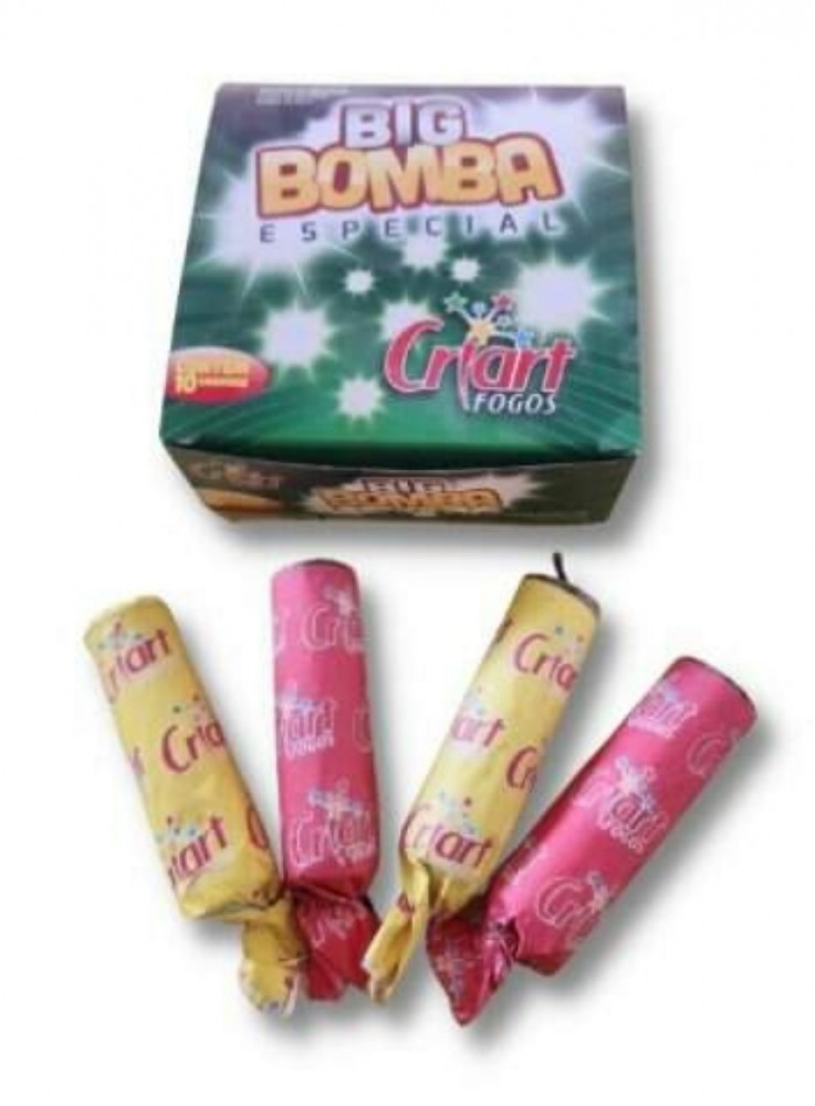 Big Bomba BATOM N° 10 Tornado - Cx Com 10 Unidades - Atacadão dos Fogos ...