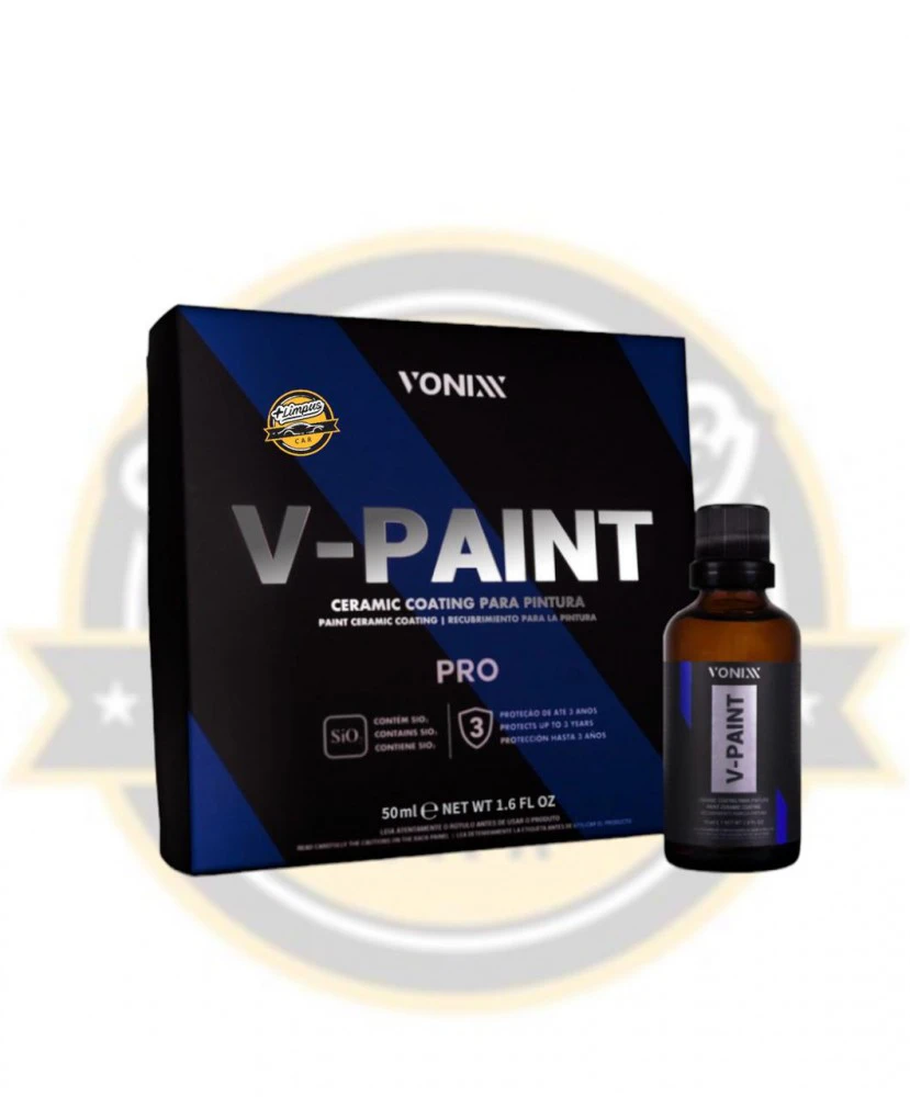 V PAINT PRO Vitrificador de Pintura Vonixx 50ml 7H - MAIS LIMPUS CAR