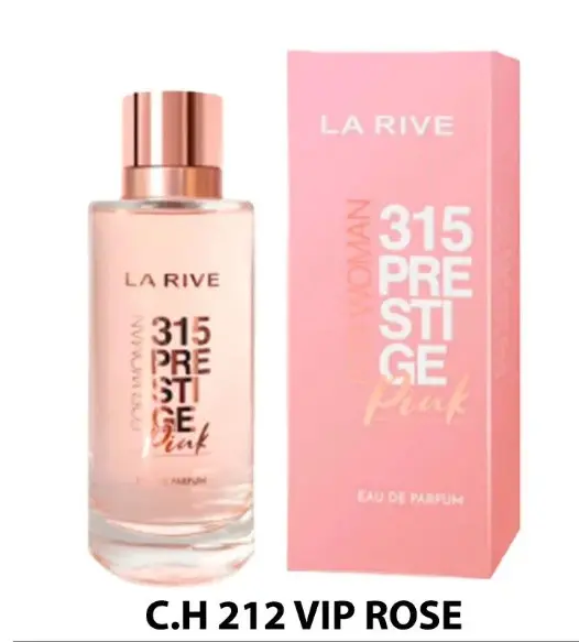 LA RIVE 315 PRESTIGE PINK EDP FEM 100ML (INSP 212 VIP ROSE ...